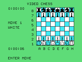 TI-99/4A Videogame House - Video Chess